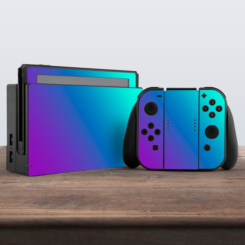 Switch Skin Gradient Switch Skin Blue Switch Skin Purple - Etsy