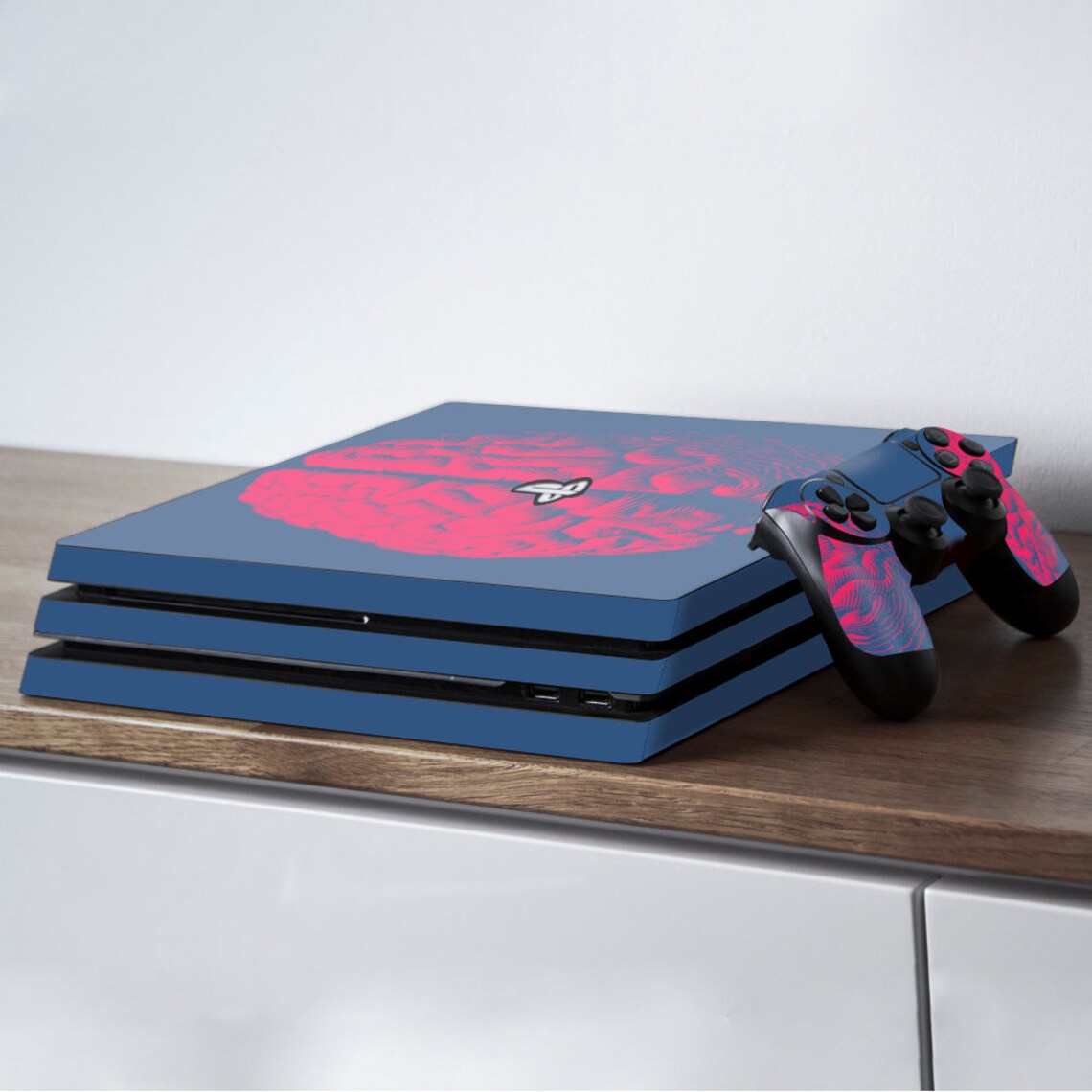 Ps4 Skin Brain Ps4 Skin Red Ps4 Skin Pop Art Ps4 Skin | Etsy