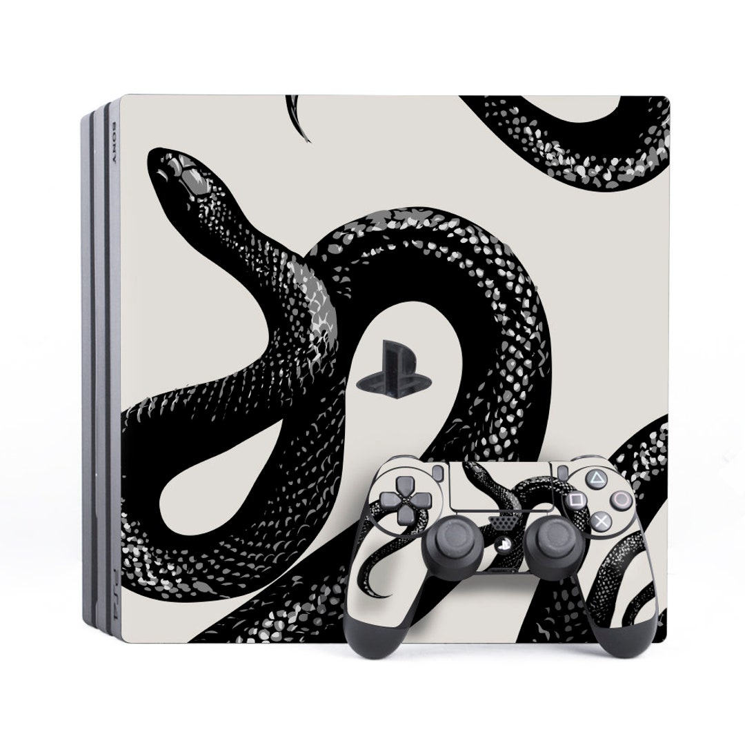 Ps4 Skin Snake Ps4 Skin Black Snake Ps4 Skin Animal Ps4 Skin Grey PS4 ...