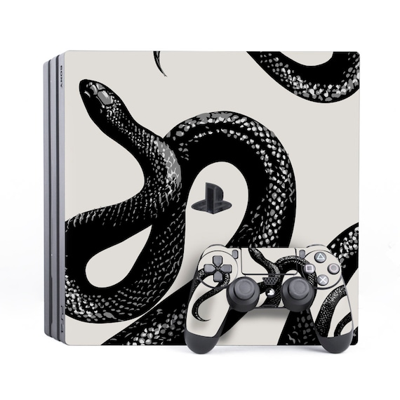 Ps4 Skin Snake Ps4 Skin Black Snake Ps4 Skin Animal Ps4 Skin - Etsy