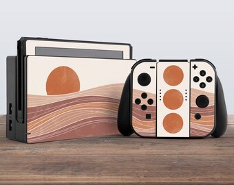 Brown Joy Con Decal - Etsy