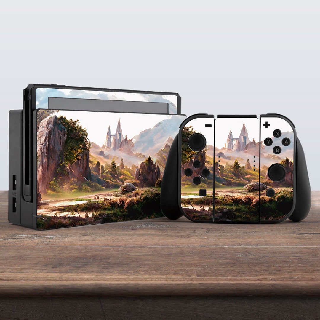 Aesthetic Castle Nintendo Switches Accessories Nintendo Switches Skin ...