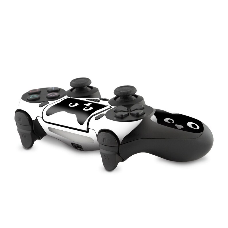 Ps4 Skin Cat Ps4 Skin Curious Cat Ps4 Skin Pet Ps4 Black and White Skin ...