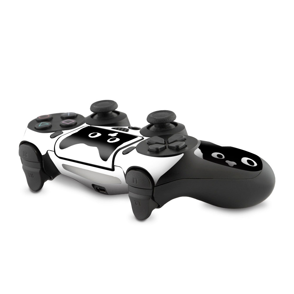 Ps4 skin cat ps4 skin curious cat ps4 skin pet ps4 black and | Etsy