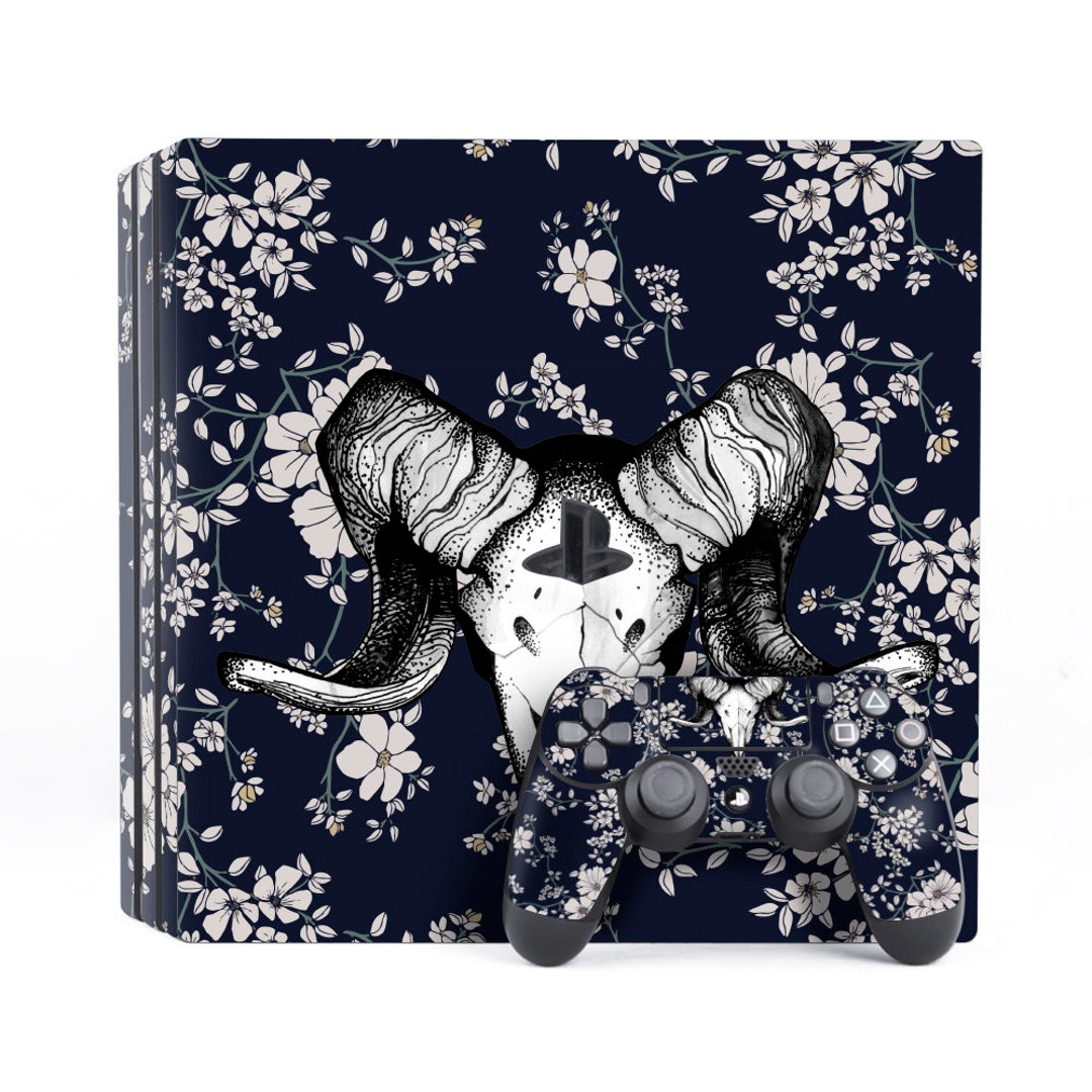 Ps4 Skin Skull Ps4 Skin Floral Ps4 Skin Animal Ps4 Skin Horns ...