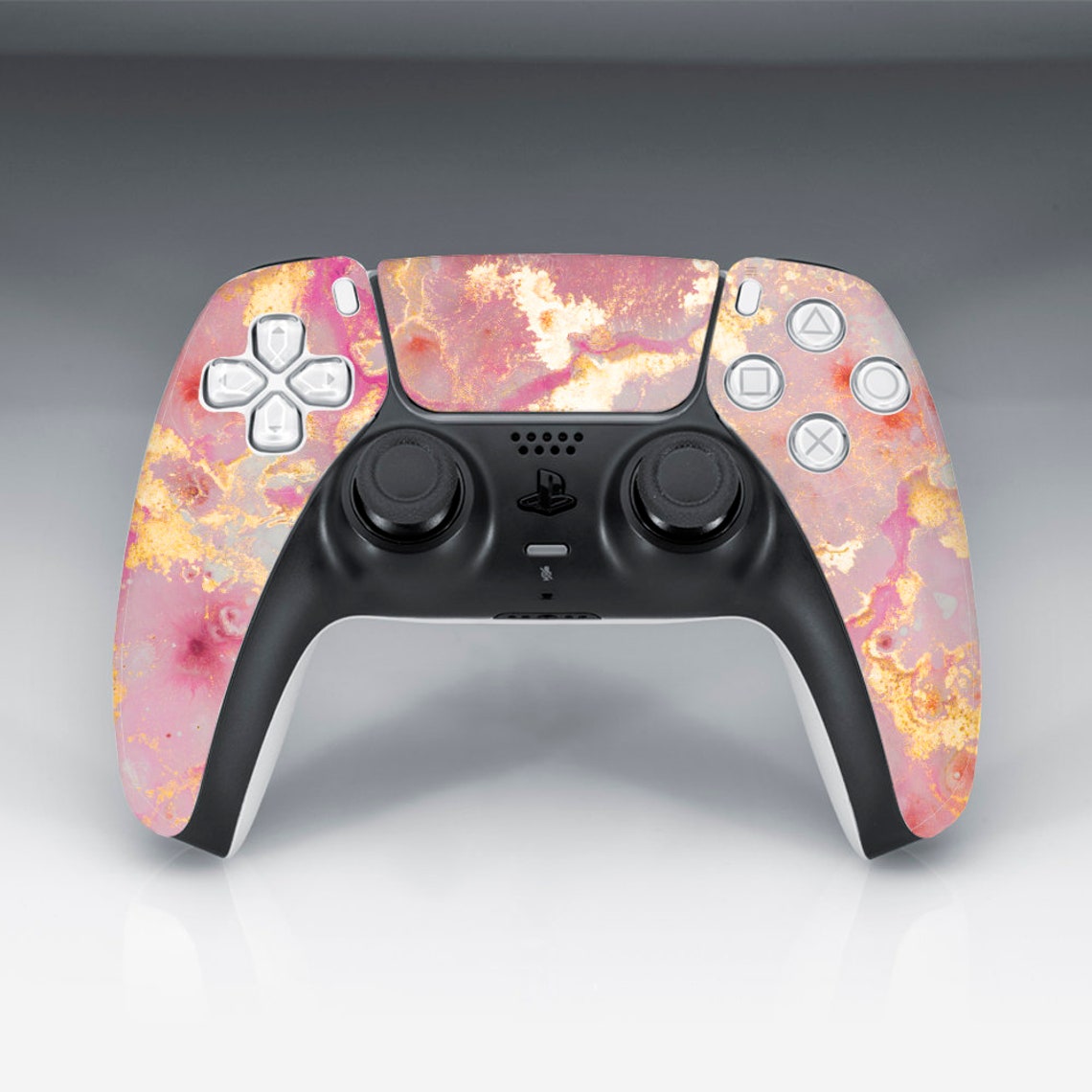 PS5 skin pink PlayStation 5 Skin rose gold marble Console and | Etsy