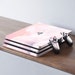 PS4 Skin Kawaii Ps4 Pro Slim Fat Vinyl Sticker Pink Sky Pastel Decal ...