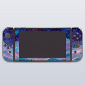 Night Landscape Print Nintendo Switches Skin Blue Violet Skin Switch ...