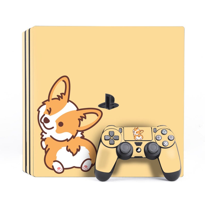 Ps4 Skin Corgi Ps4 Skin Cute Ps4 Skin Peachy Ps4 Skin Dog Ps4 Skin ...