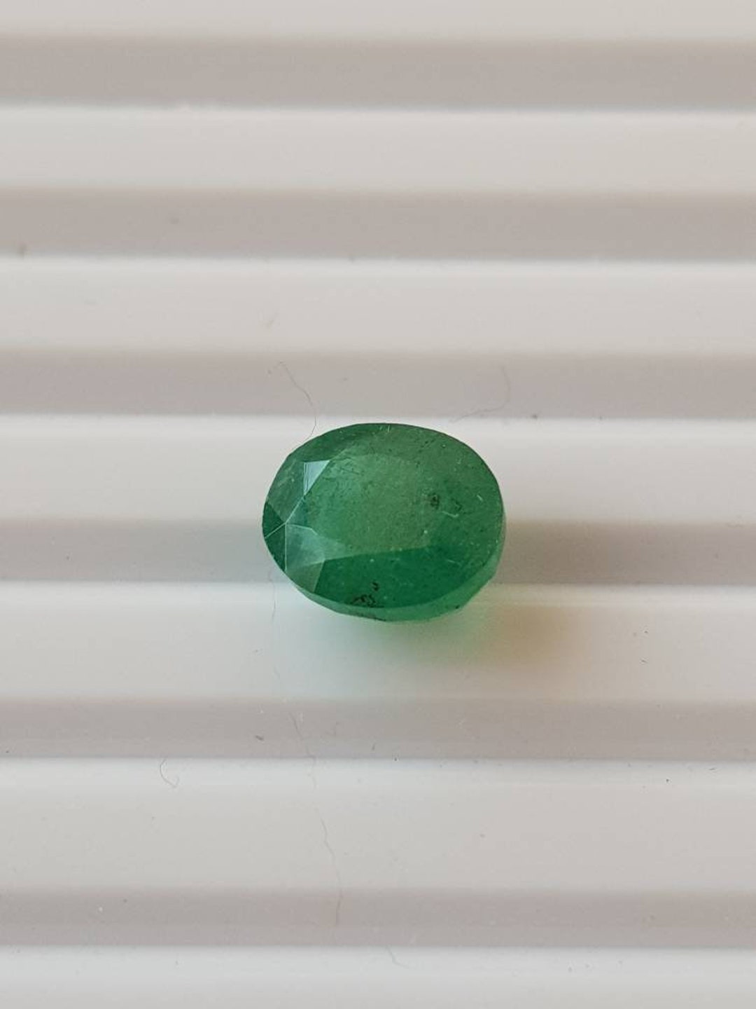 Natural Emerald Cutstone Oval Shape Loos Emerald Gemstone A - Etsy