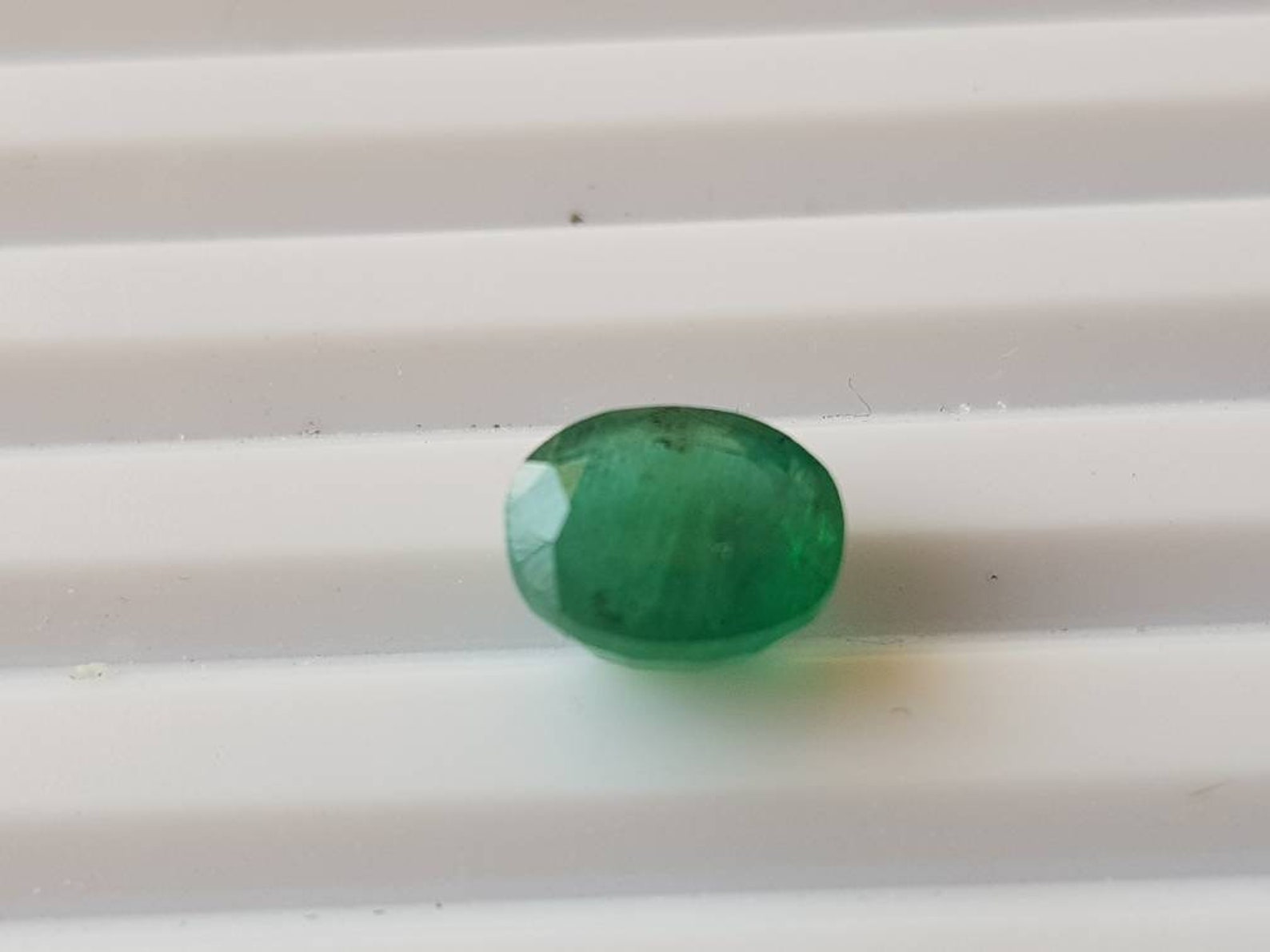 Natural Emerald Cutstone Oval Shape Loos Emerald Gemstone A | Etsy