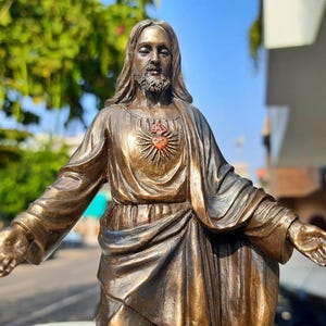 Jesus Statue, Lord Jesus Statue, 20CM Jesus Christ Statue, Jesus Idol ...