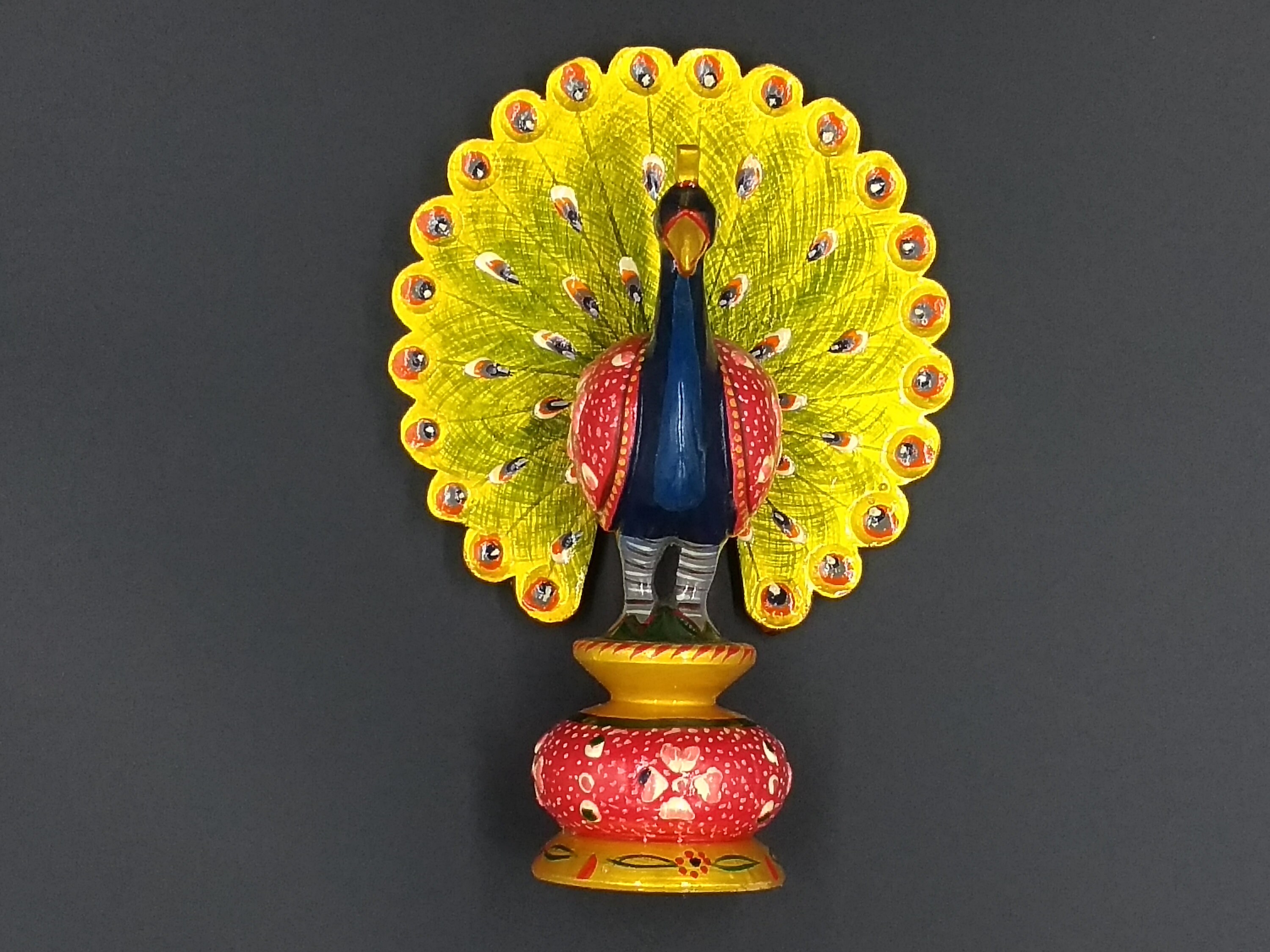 Peacock Statue Peacock Figurine Peacock Home Decor Display - Etsy