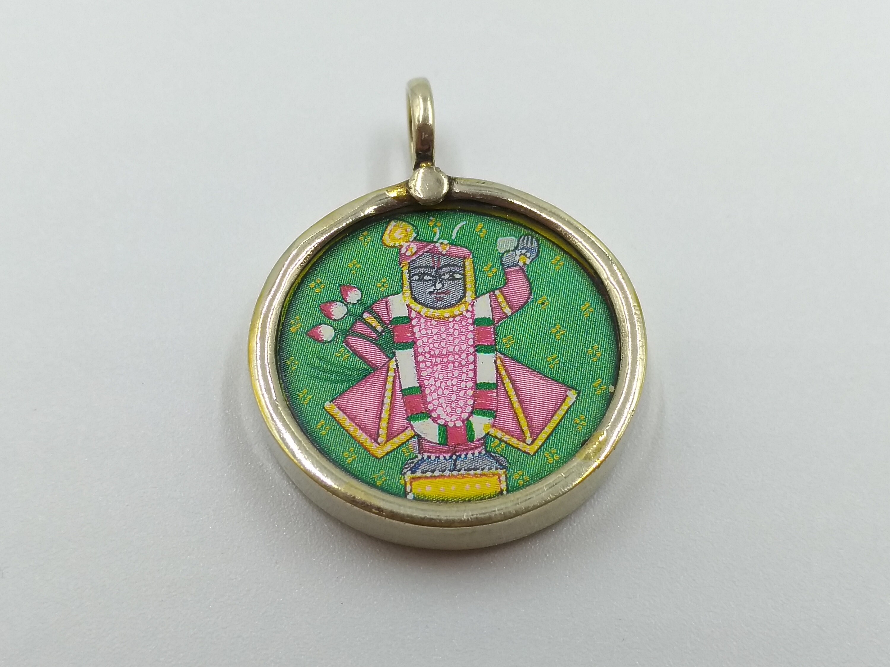 Krishna Necklace Krishna Pendant Indian God Hindu God - Etsy