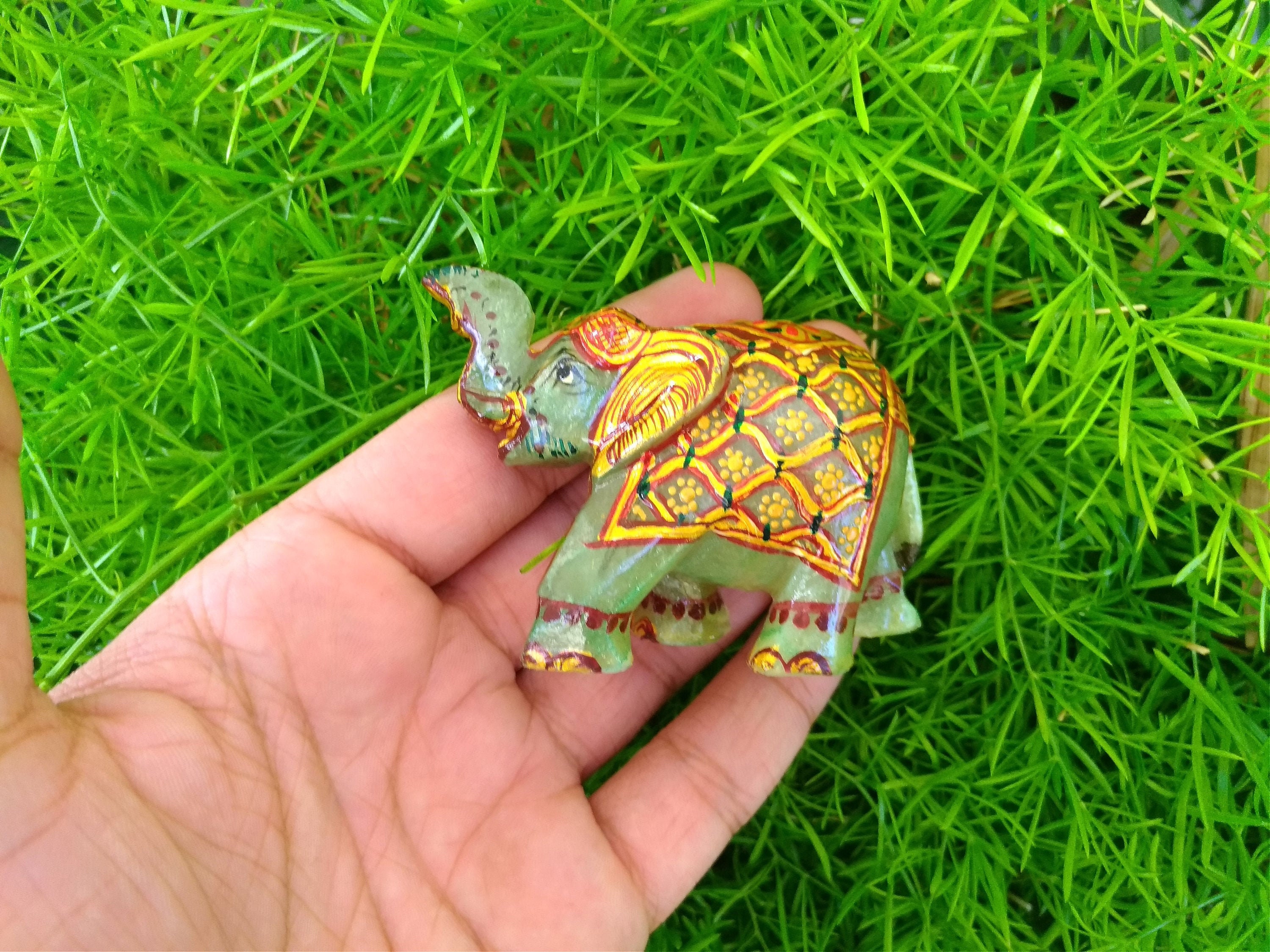 Jade Elephant Elephant Statue Jade Statue Natural Jade | Etsy