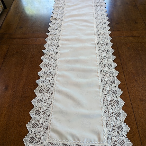 Table Runner Lace - Etsy