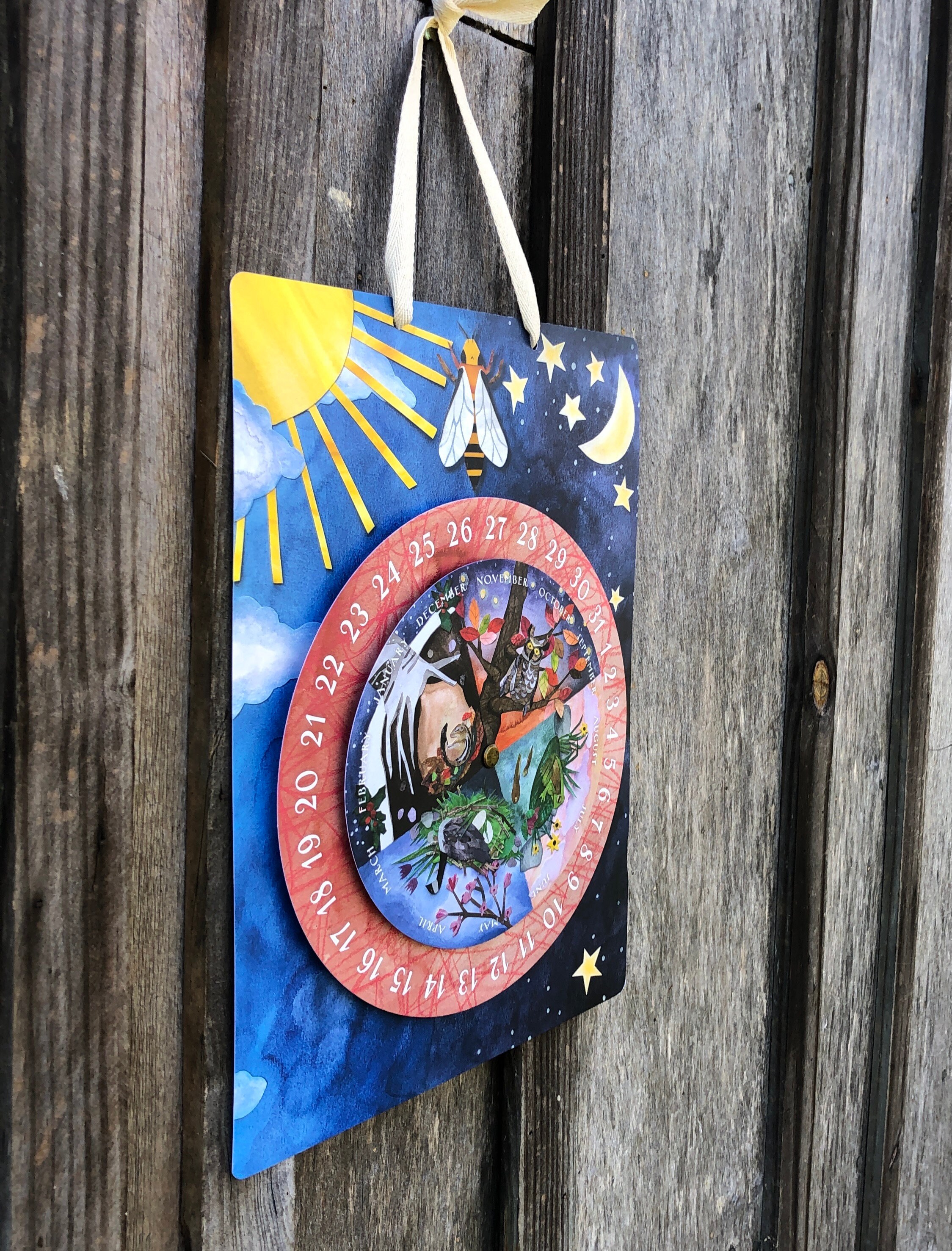 Perpetual Calendar A Nature-inspired Forever Calendar by Artist Sarah ...