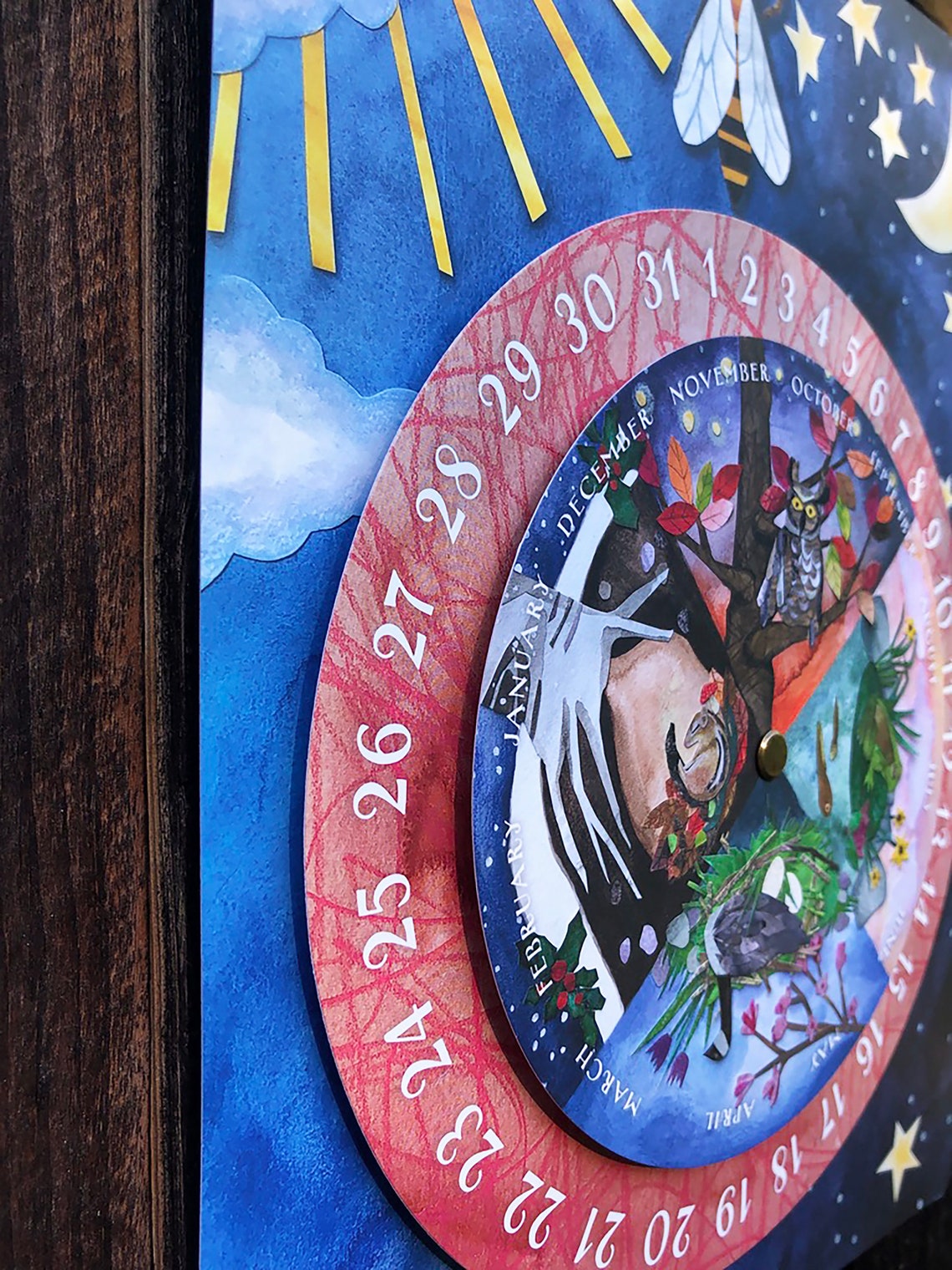 Perpetual Calendar - A Nature-inspired Forever Calendar by Artist Sarah ...