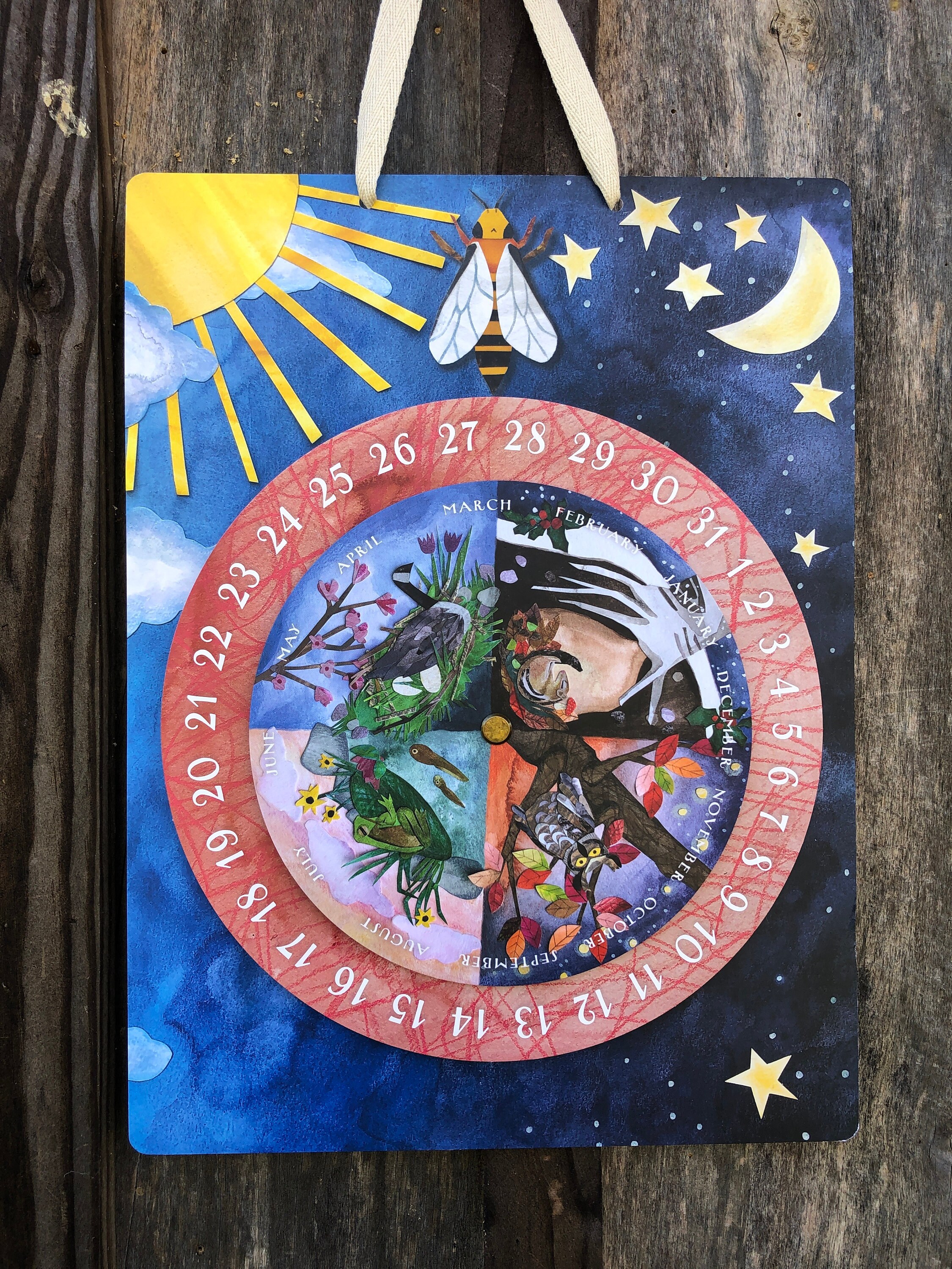 Perpetual Calendar A Nature-inspired Forever Calendar by Artist Sarah ...