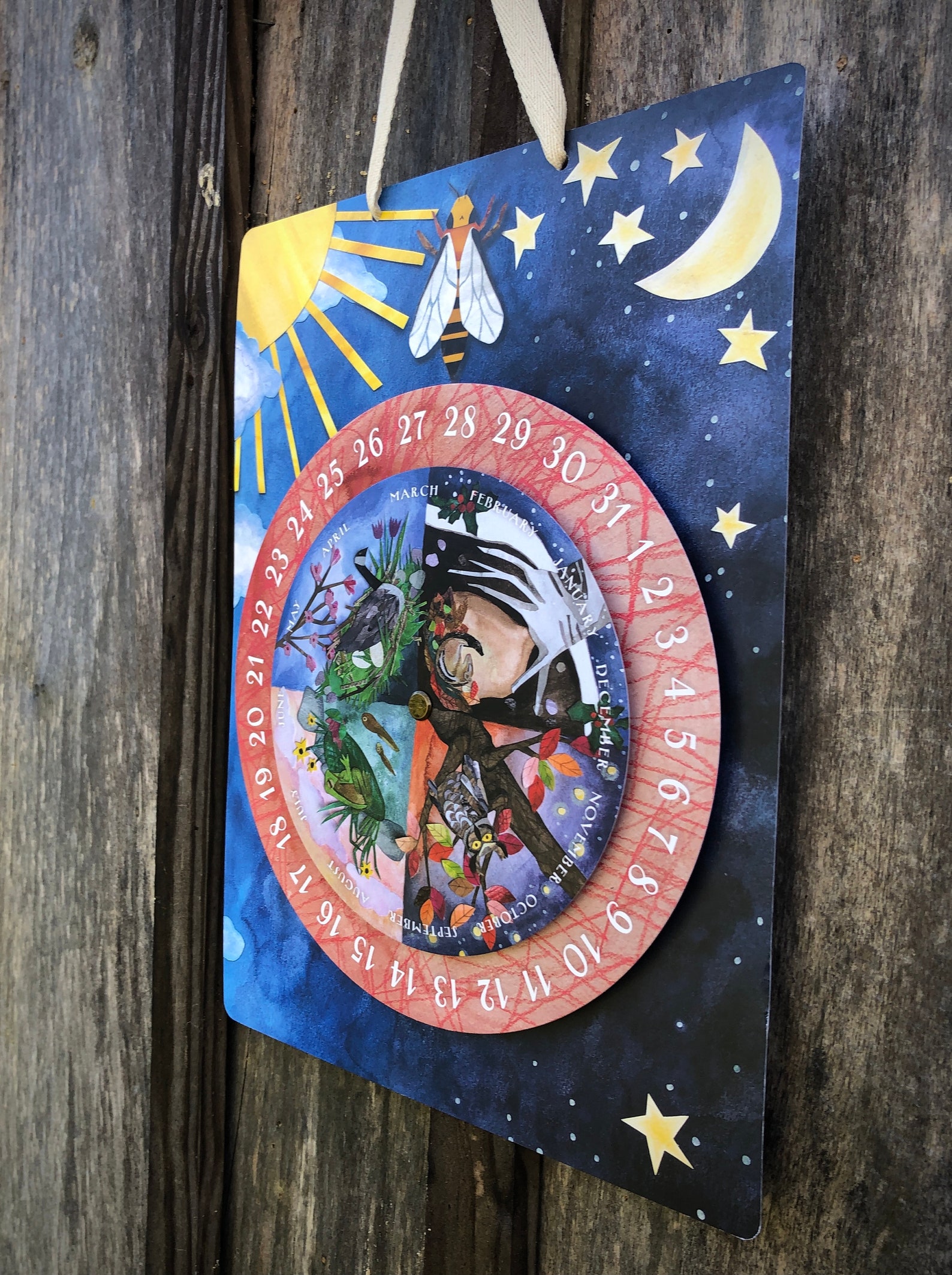 Perpetual Calendar A Nature-inspired Forever Calendar by Artist Sarah ...