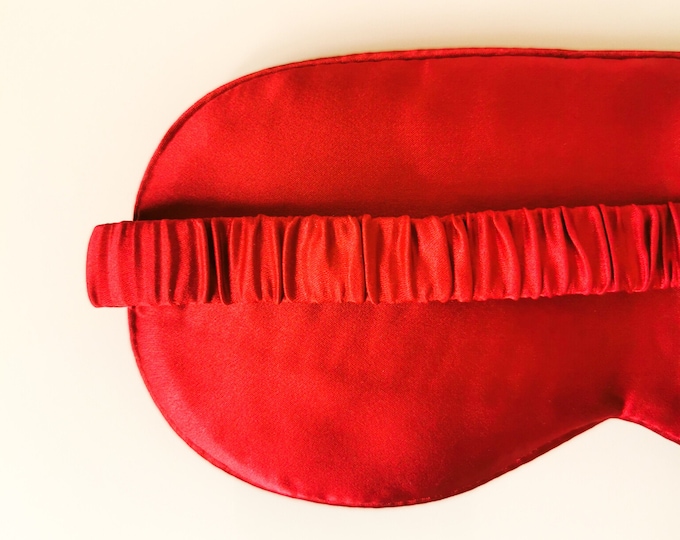 Extra Large Silk Mask for Eyes - Adjustable Size - Etsy