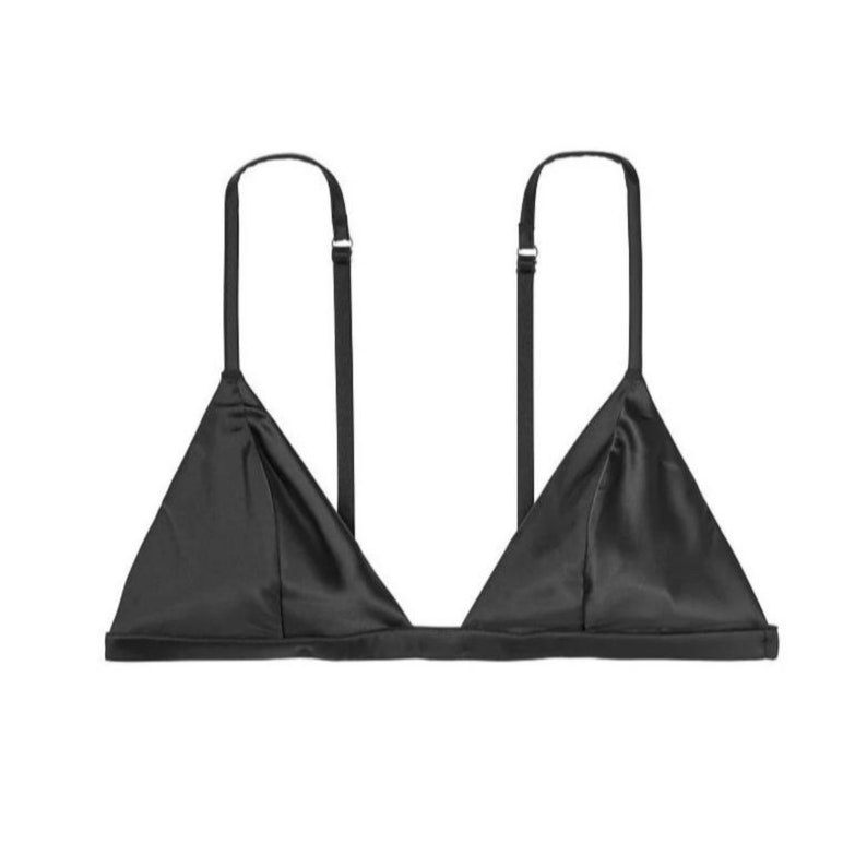 Silk Triangle Bra Lingerie - Etsy