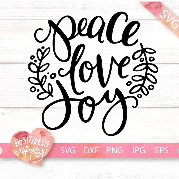 Joy Svg - Etsy