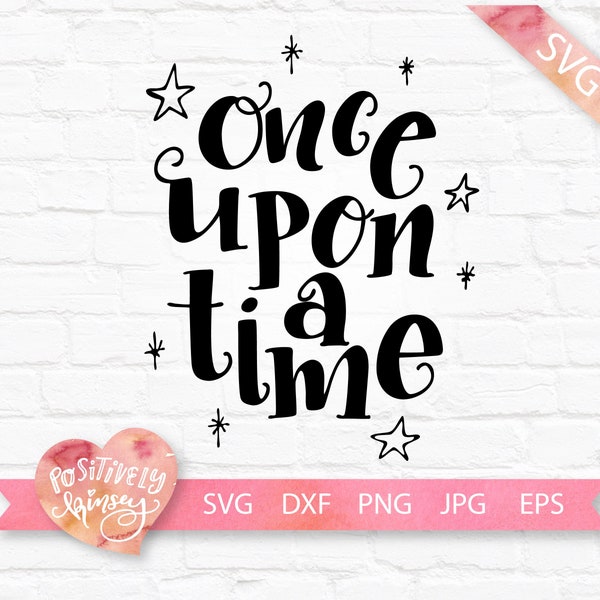 Once Upon a Time Svg - Etsy