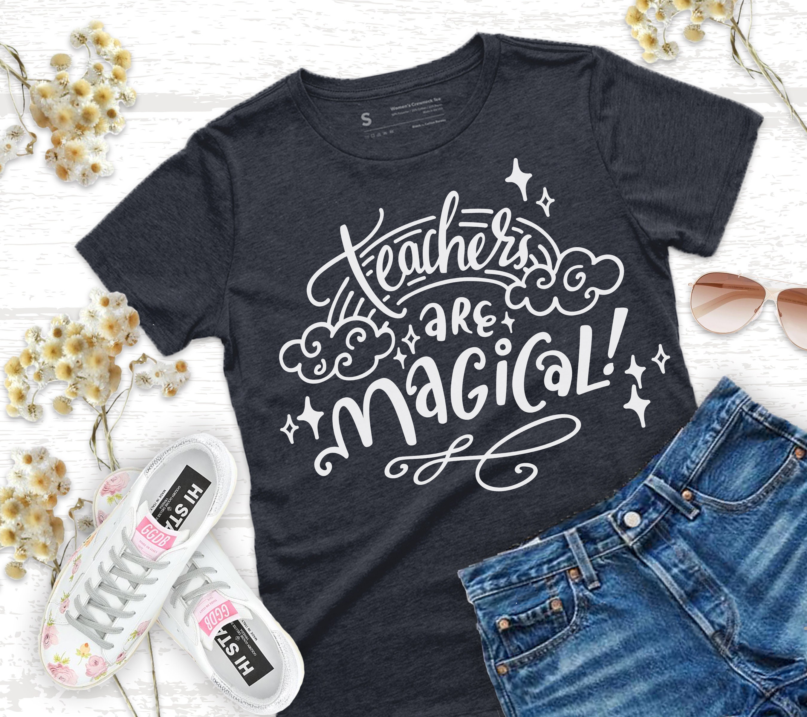 Teachers Are Magical Svg Teacher Svg Files School Teacher | Etsy