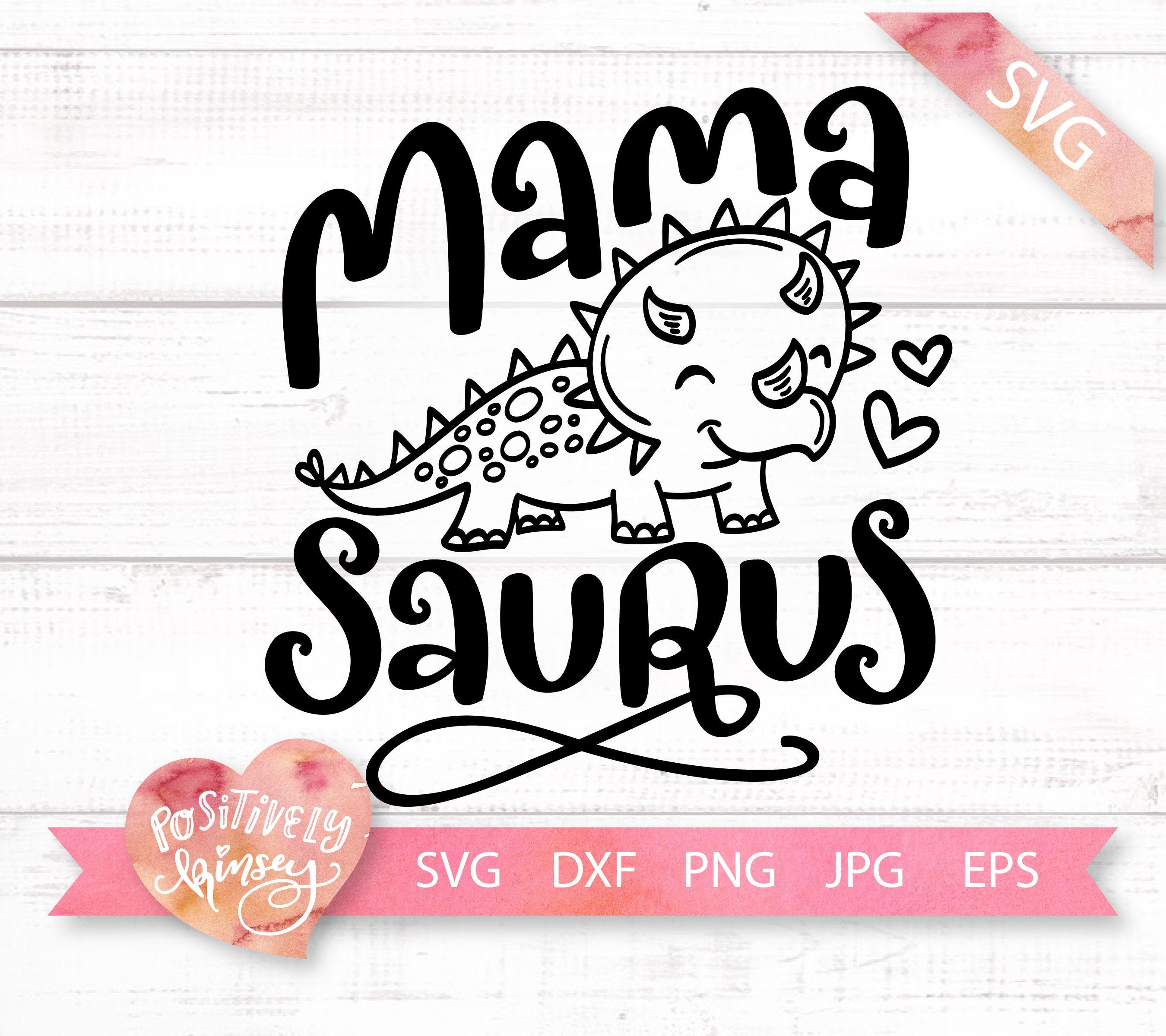 Funny Mom SVG Mamasaurus Svg for Mom Shirts Dinosaur Svg - Etsy