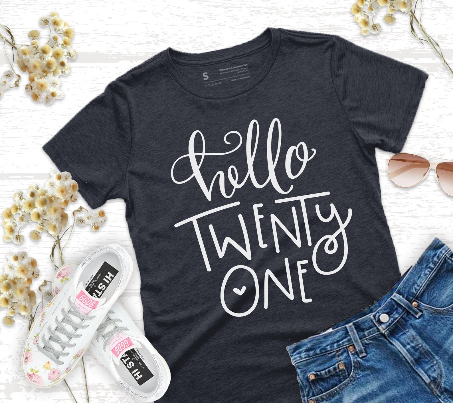 21st Birthday SVG // Hello Twenty One SVG Womens Birthday - Etsy