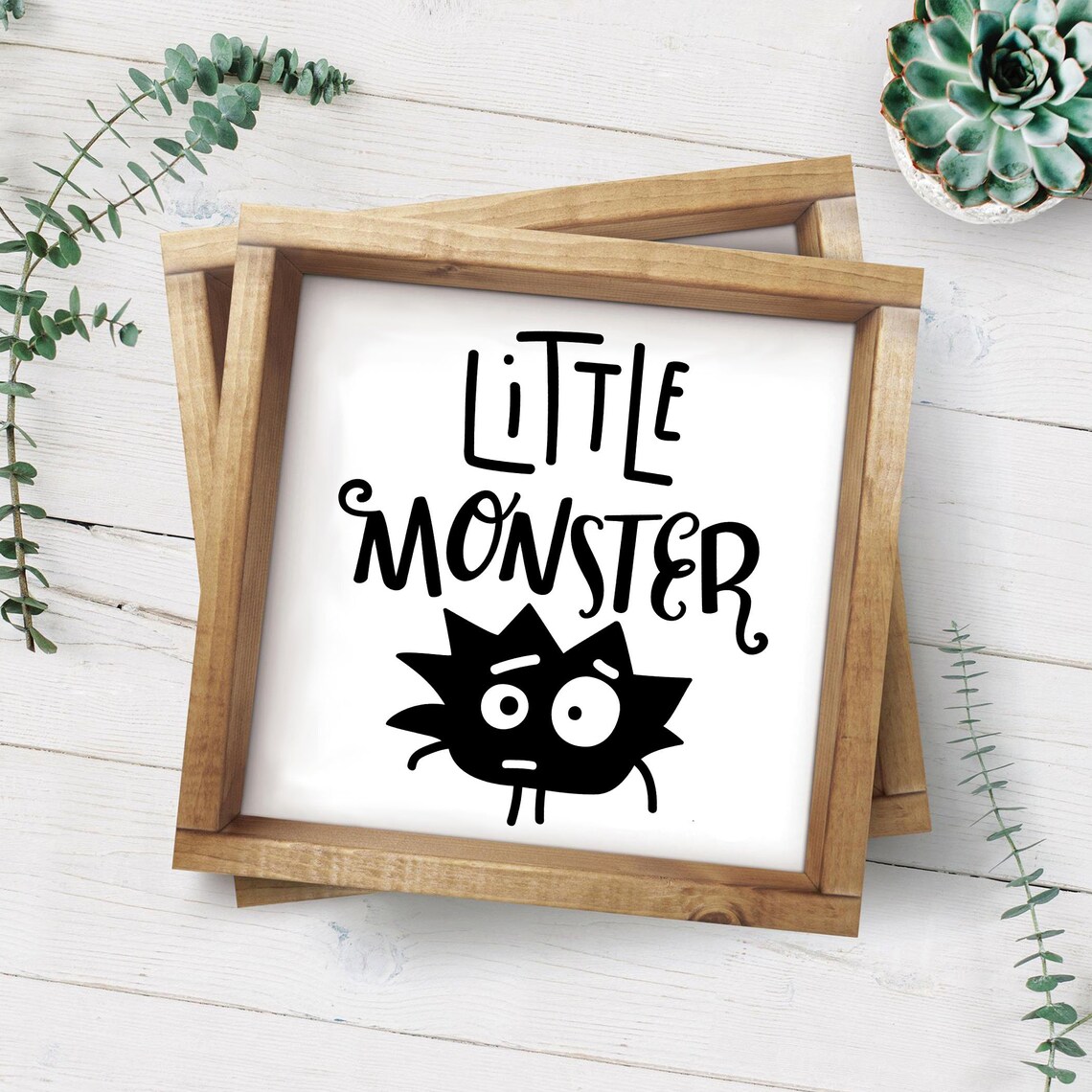 Little Monster SVG Kids Svg Design for Baby Boy Toddler - Etsy