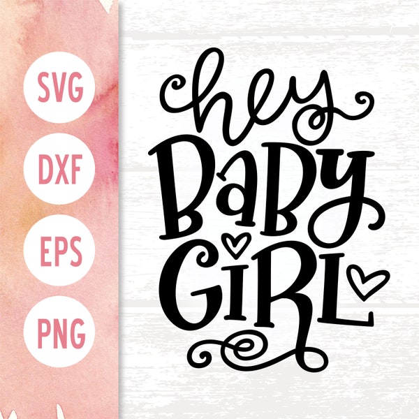 Baby Girl Svg - Etsy