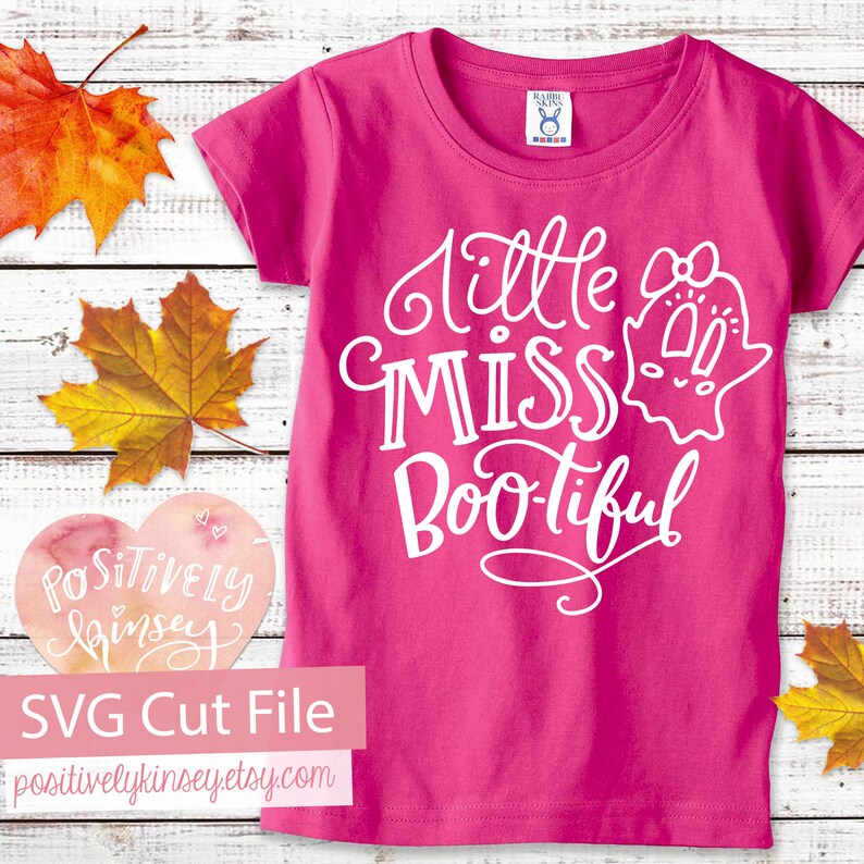 Bootiful SVG File Cute Ghost Svg Cut File Girls Halloween | Etsy