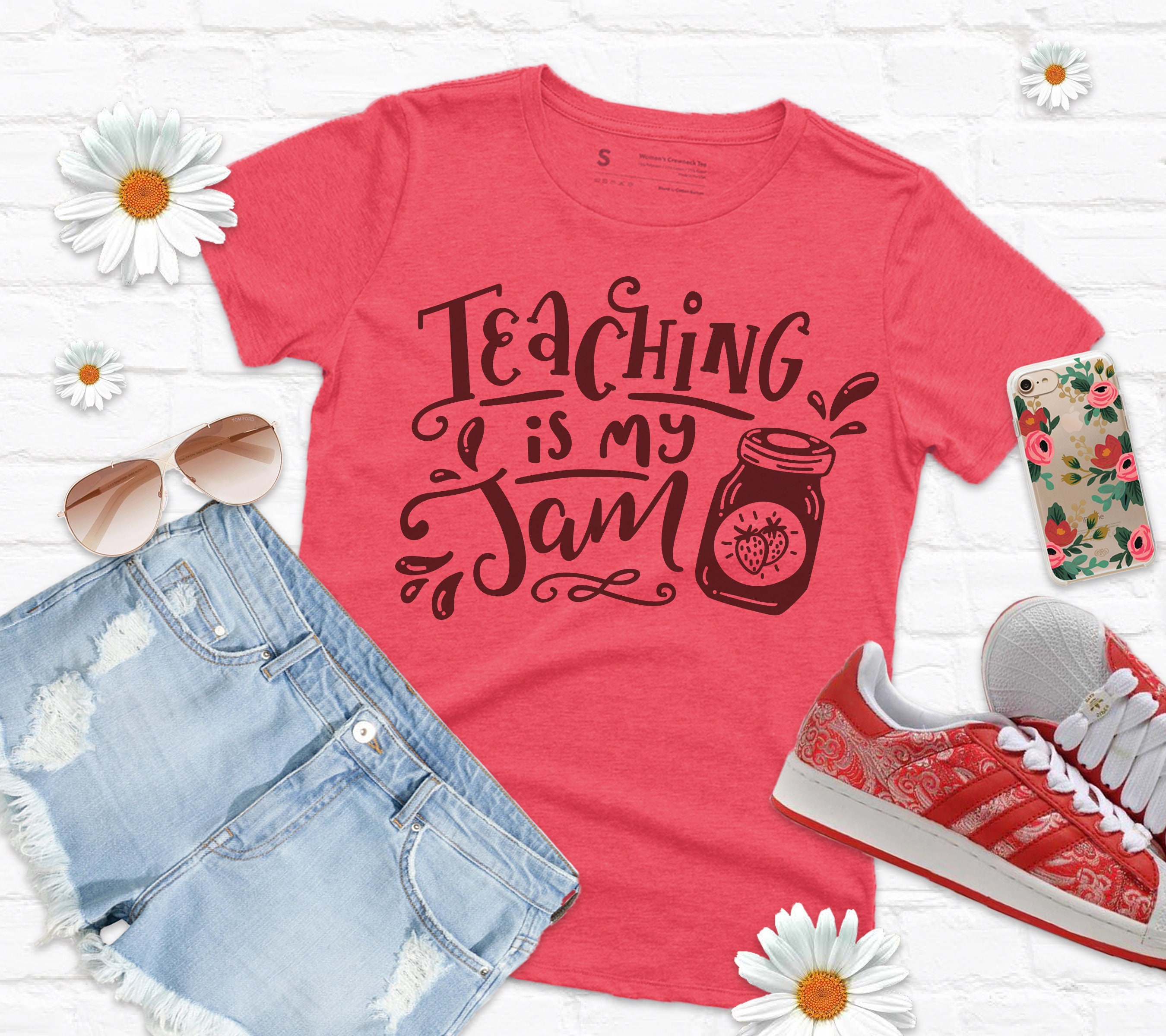 Teaching is My Jam SVG Teacher Svg Cut File Funny Teacher - Etsy