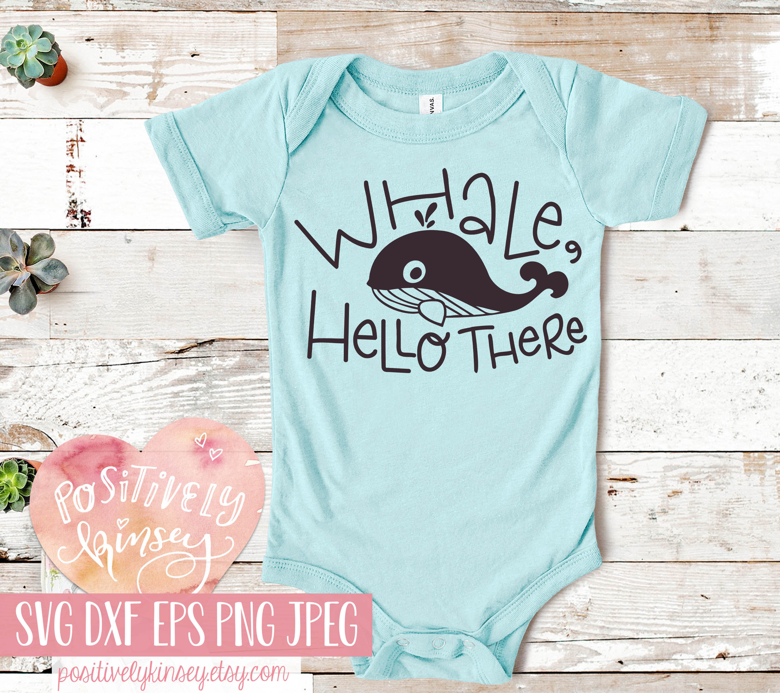 Funny Whale SVG Whale Hello There Cute Kids Summer Svg for - Etsy
