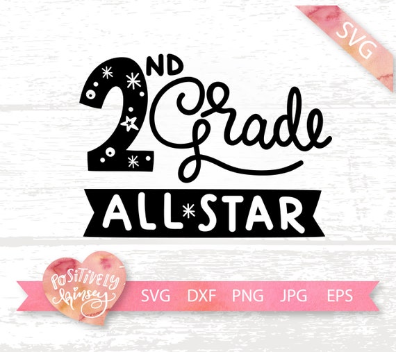 2º grado svg 2º grado All Star béisbol svg segundo grado - Etsy México