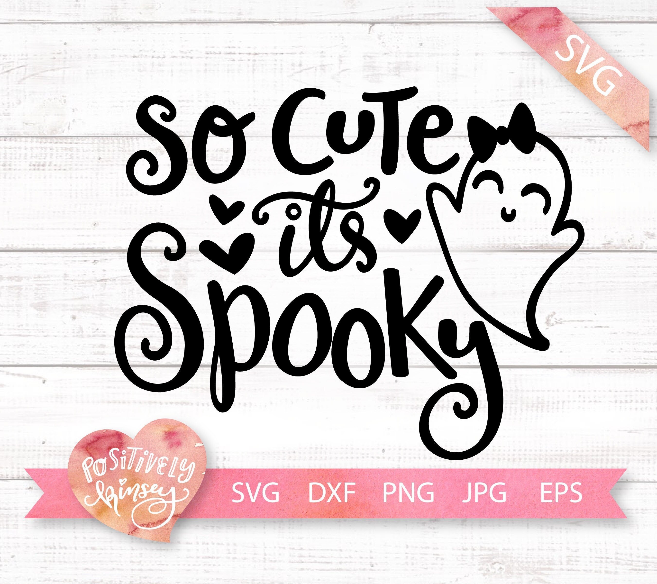 Cute Halloween SVG so Cute It's Spooky Svg for Baby | Etsy