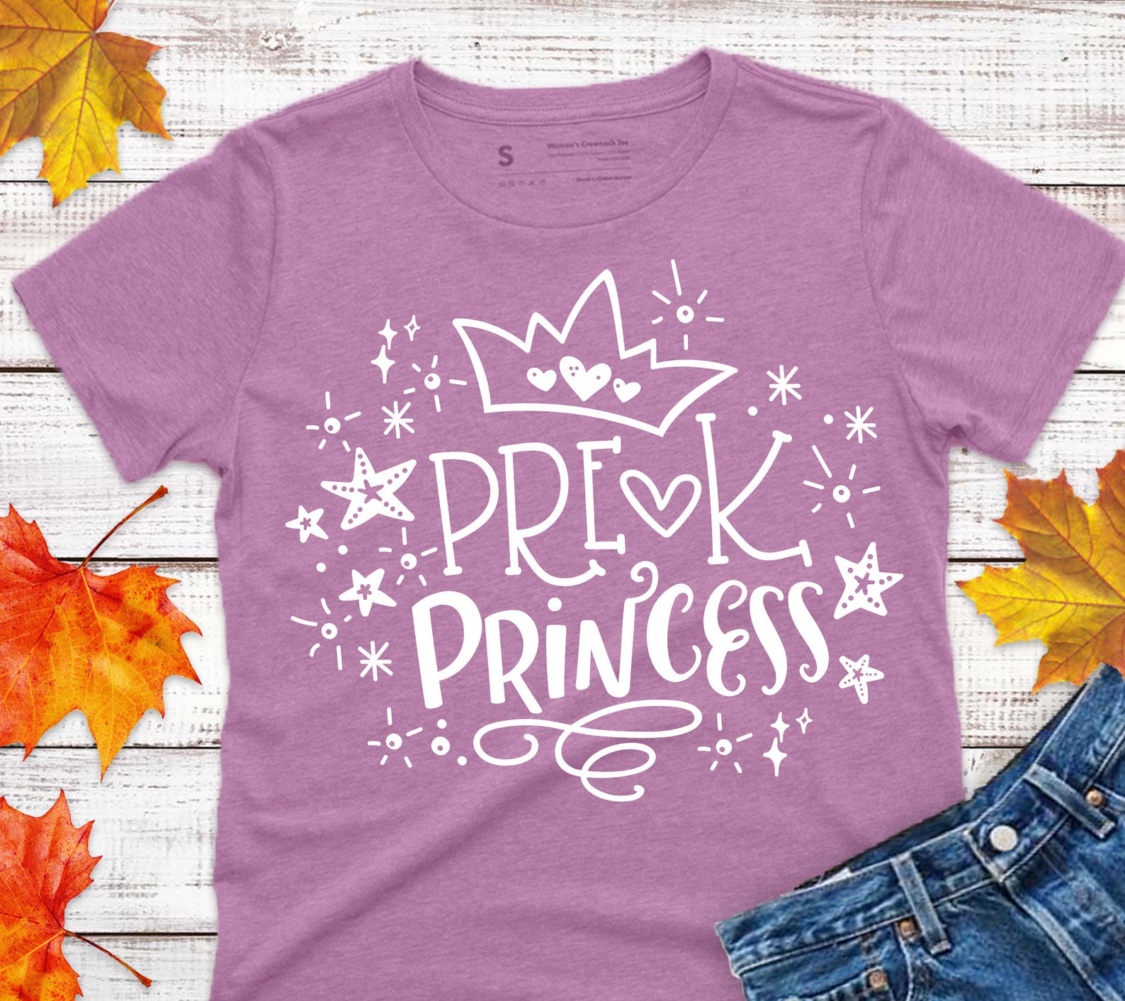 Pre-k Princess Svg Girl Pre-k Svg Back to School Svg Files - Etsy
