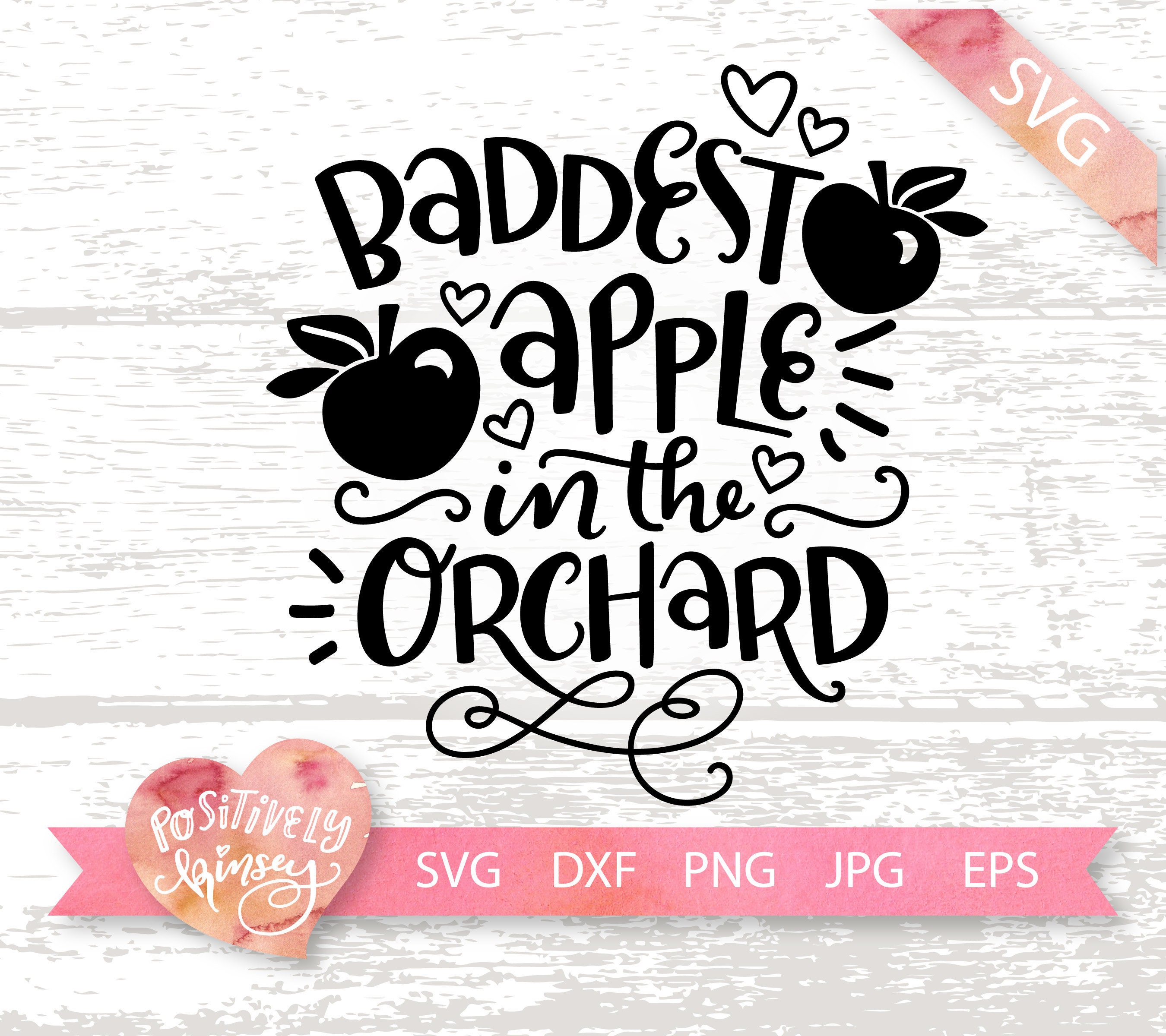 Baddest Apple in the Orchard SVG File Halloween Shirt Svg - Etsy