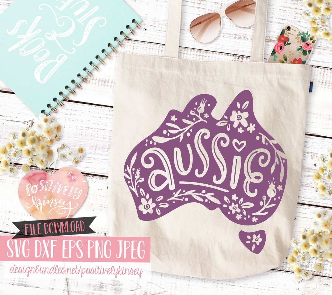 Australia SVG Aussie Svg Australia Map Australia Clipart T - Etsy