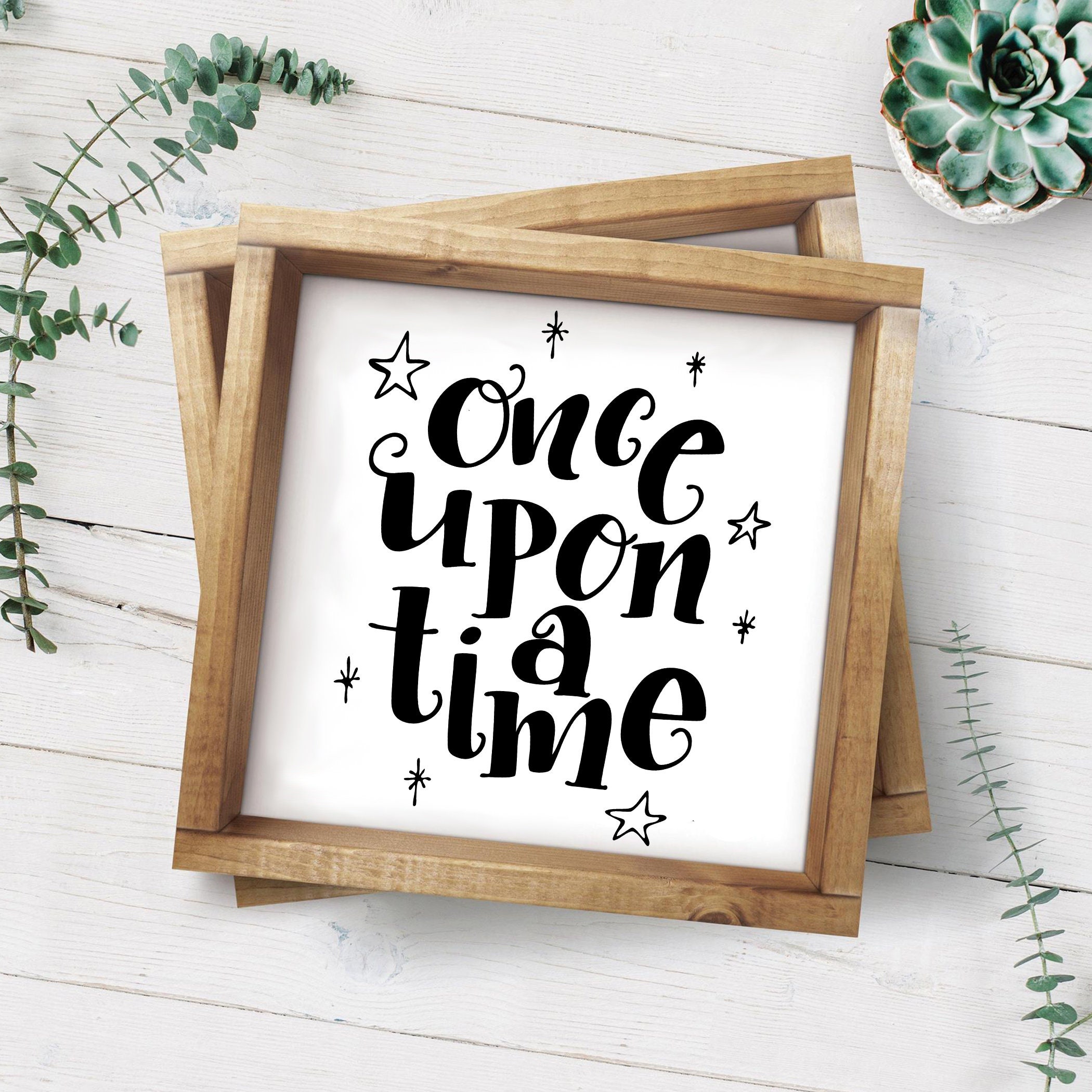 Once Upon a Time SVG Cut File // Cute Cutting File for | Etsy