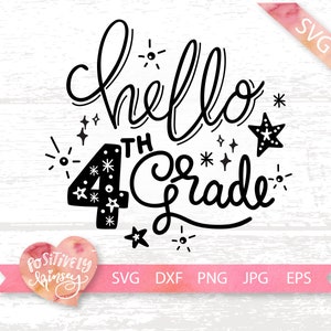School SVG Bundle, Back to School, Svgs, Hello, 1st, 2nd, 3rd, 4th, 5th ...