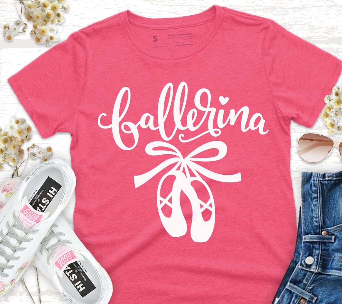 Ballerina SVG Cut File, Girls Dance Svg Files, Ballet Svg, Dancer Svg ...