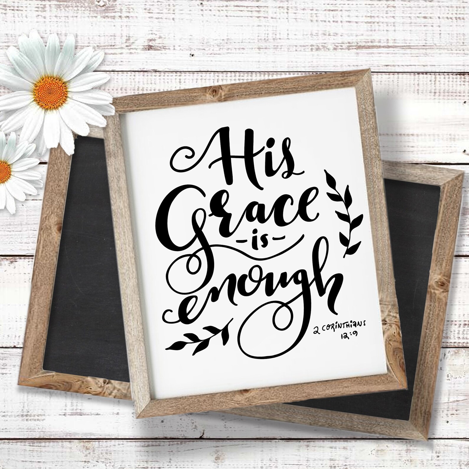 Grace SVG File His Grace is Enough Christian Svg Files - Etsy
