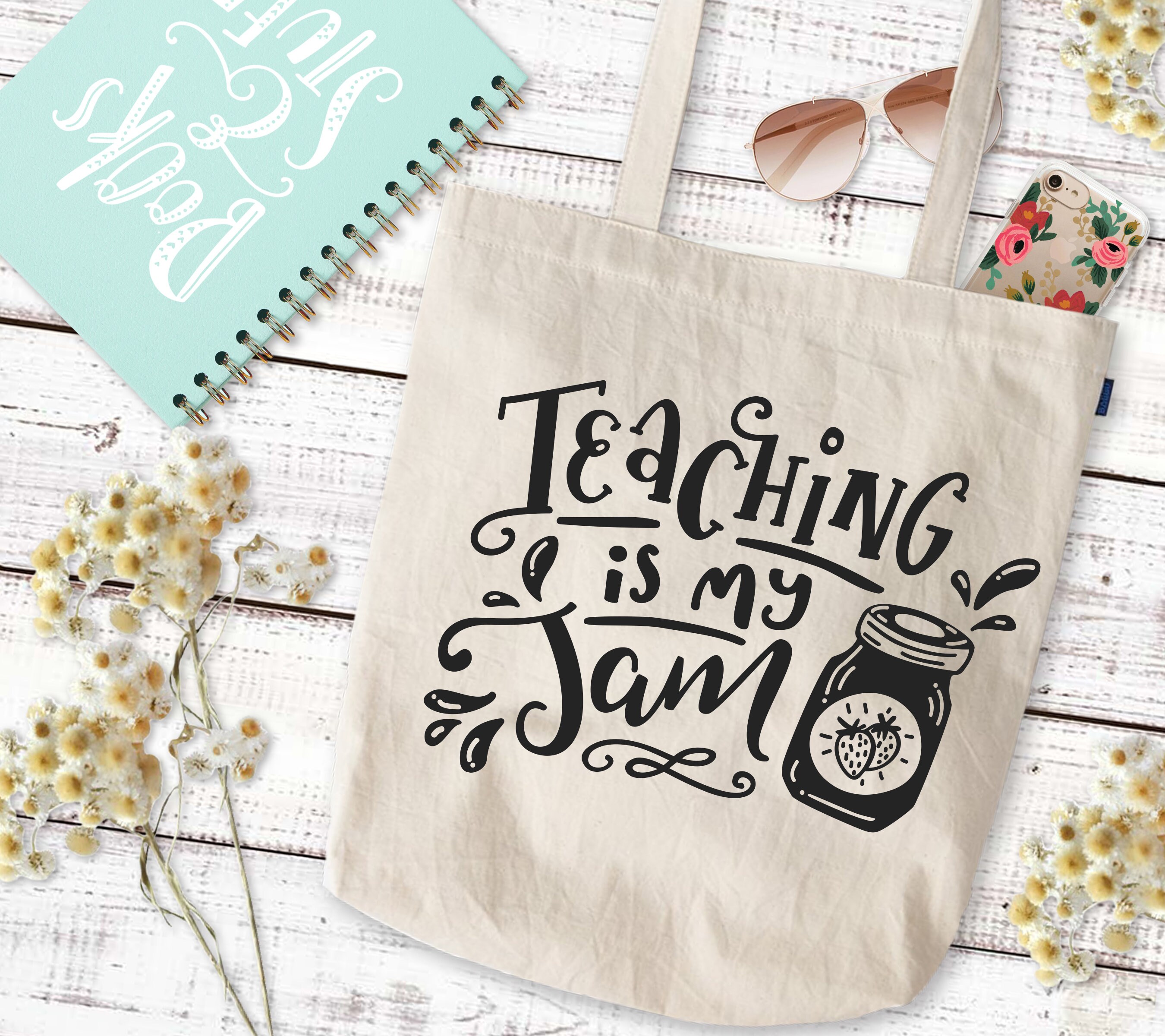 Teaching is My Jam SVG Teacher Svg Cut File Funny Teacher - Etsy