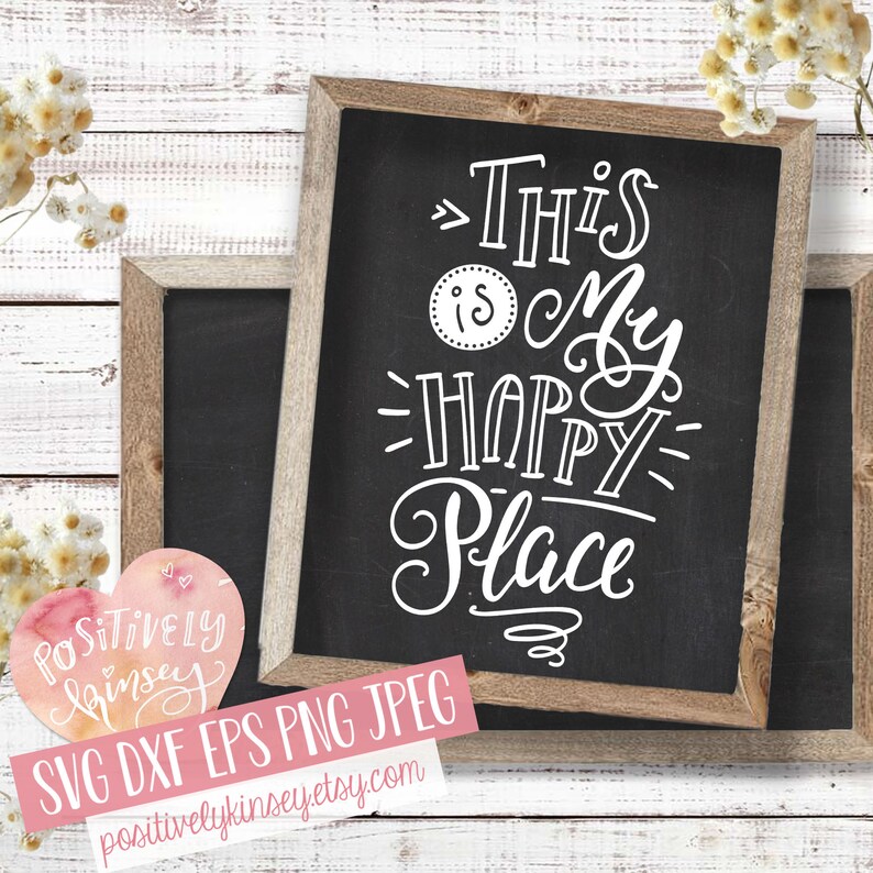 This is My Happy Place SVG Craft Room Svg Crafter Svg Wood - Etsy