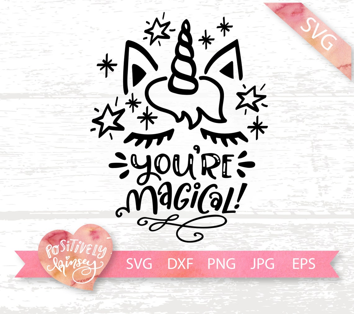 You're Magical SVG You Are Magical Magic Svg Unicorn | Etsy