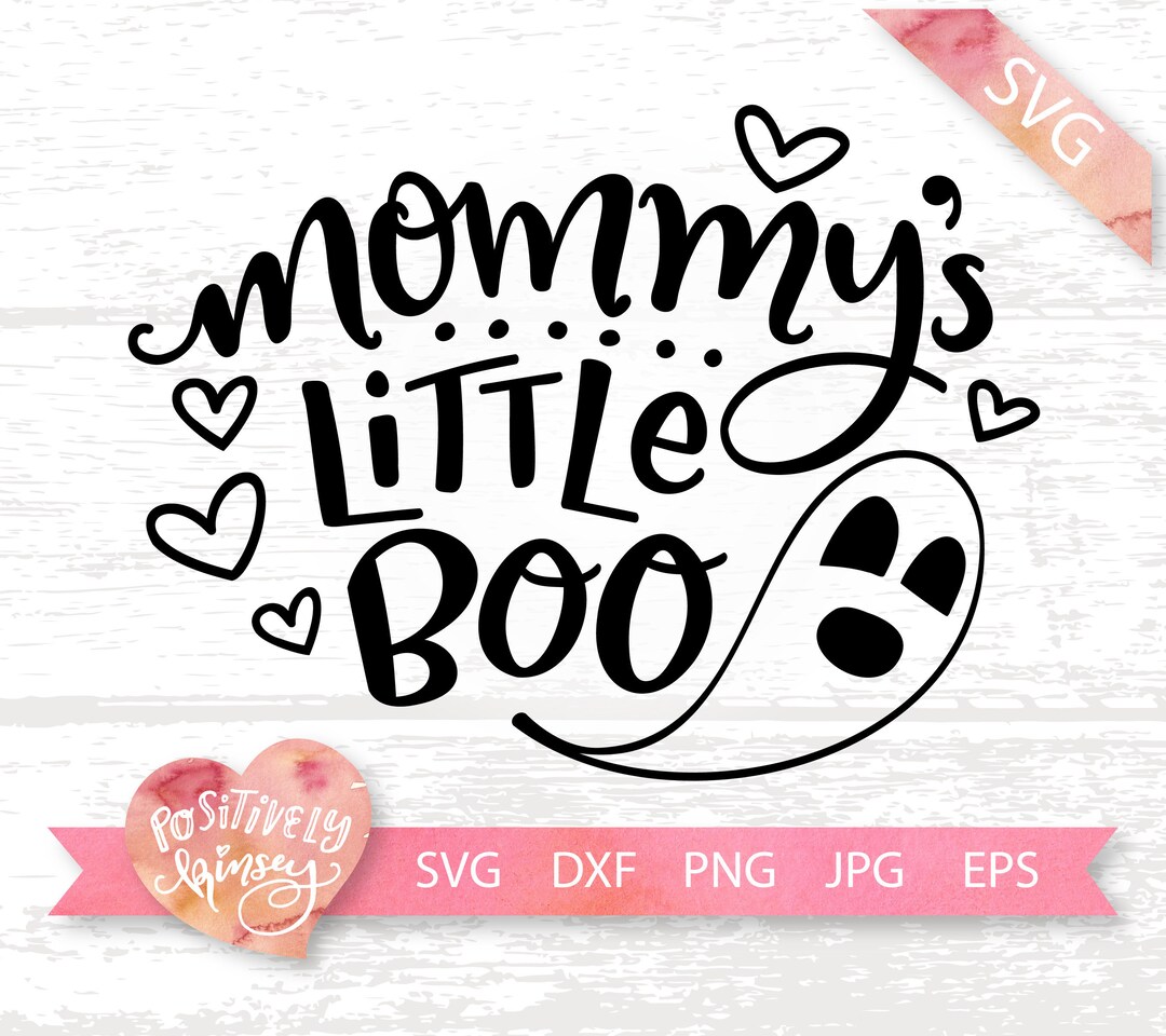 Mommy's Little Boo Svg, Cute Baby Halloween Svg, Toddler Shirt, Baby ...