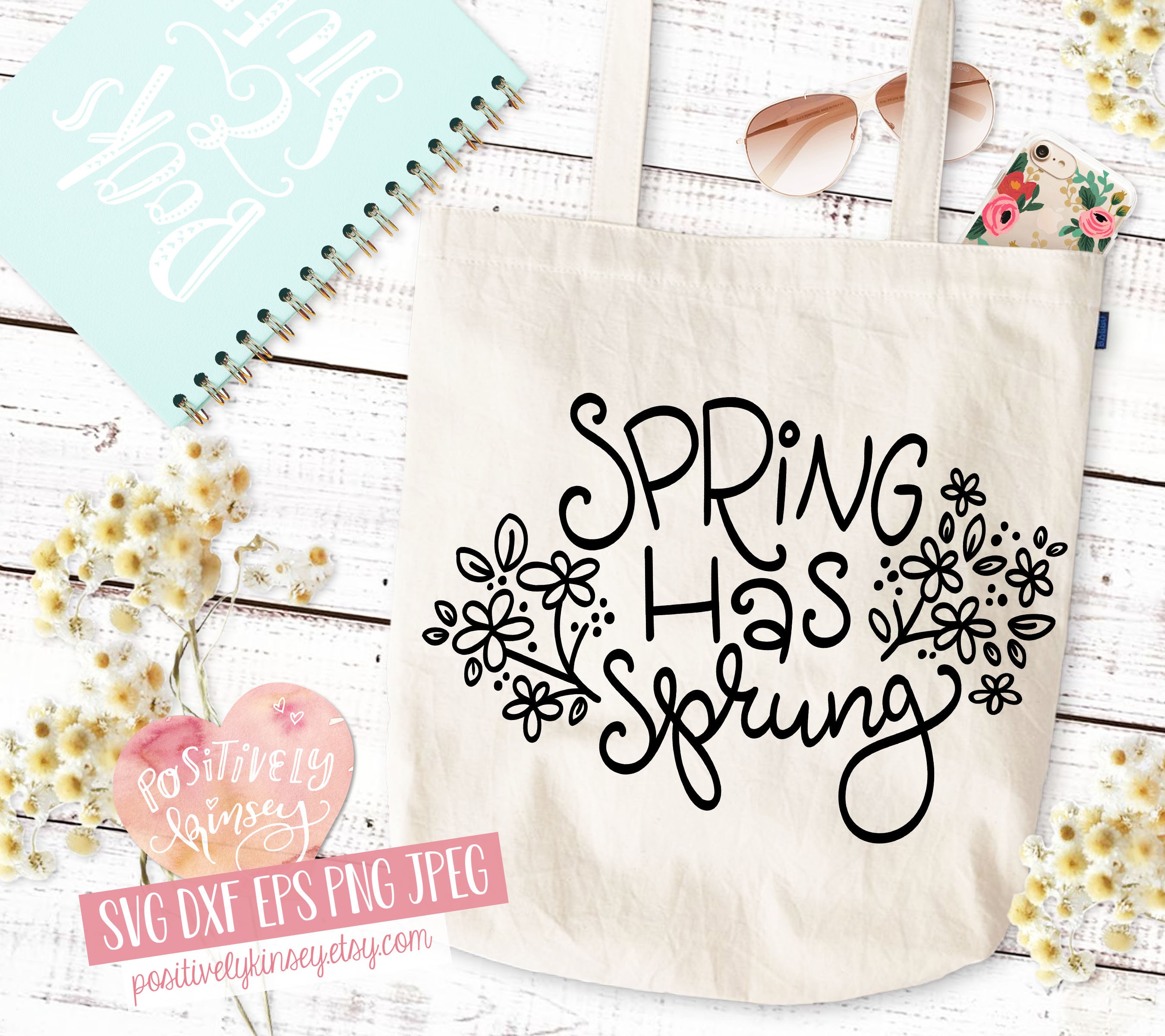 Spring SVG Hand Lettered Svg for Spring Sign Making Spring - Etsy